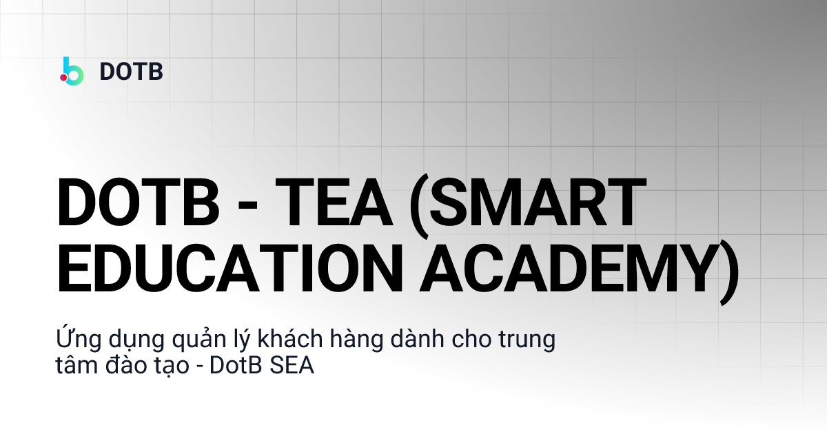 DOTB - TEA (SMART EDUCATION ACADEMY) | DOTB
